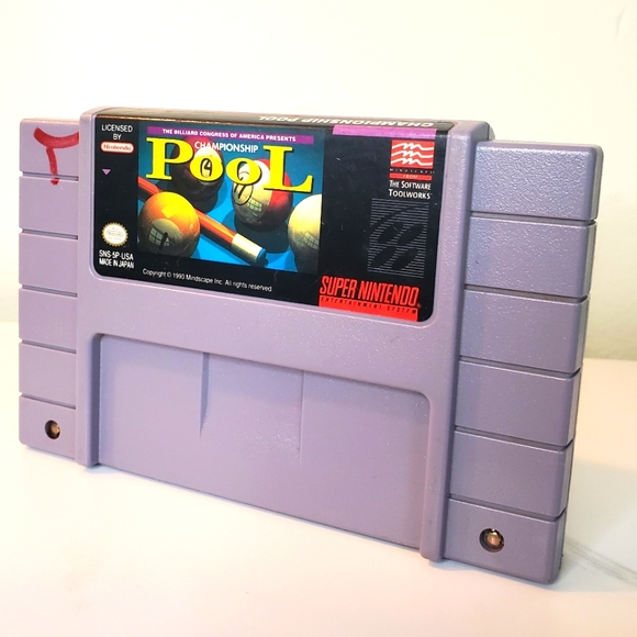 Nintendo | Video Games & Consoles | Championship Pool Super Nintendo ...